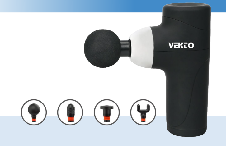 داروخانه شبانه روزی آرش|ماساژور تفنگی شارژی مدل LY-668A وکتو